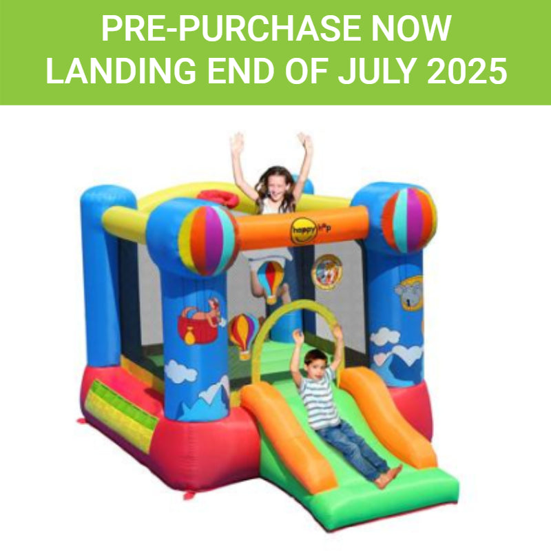 Hot Air Balloon Slide & Hoop Bouncer | Little Kids Jumping Castles