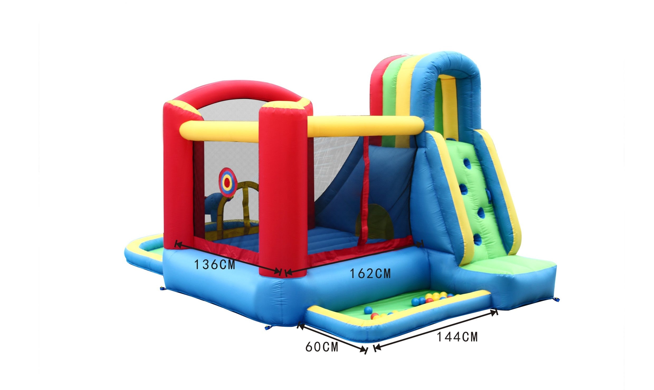 Super Fun Center Wet & Dry Water Slide | Little Kids Jumping Castles