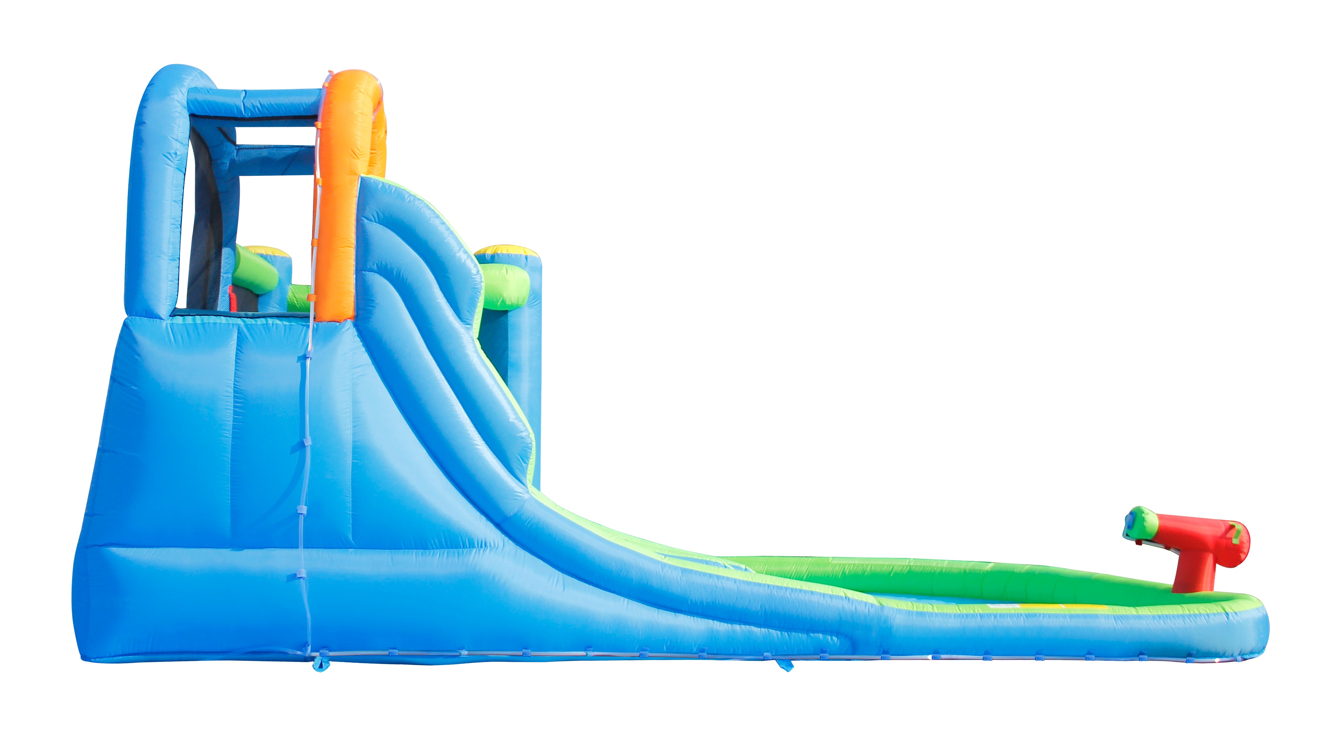 Jump & Splash Double Slide Water Park | Little Kids Jumping Castles
