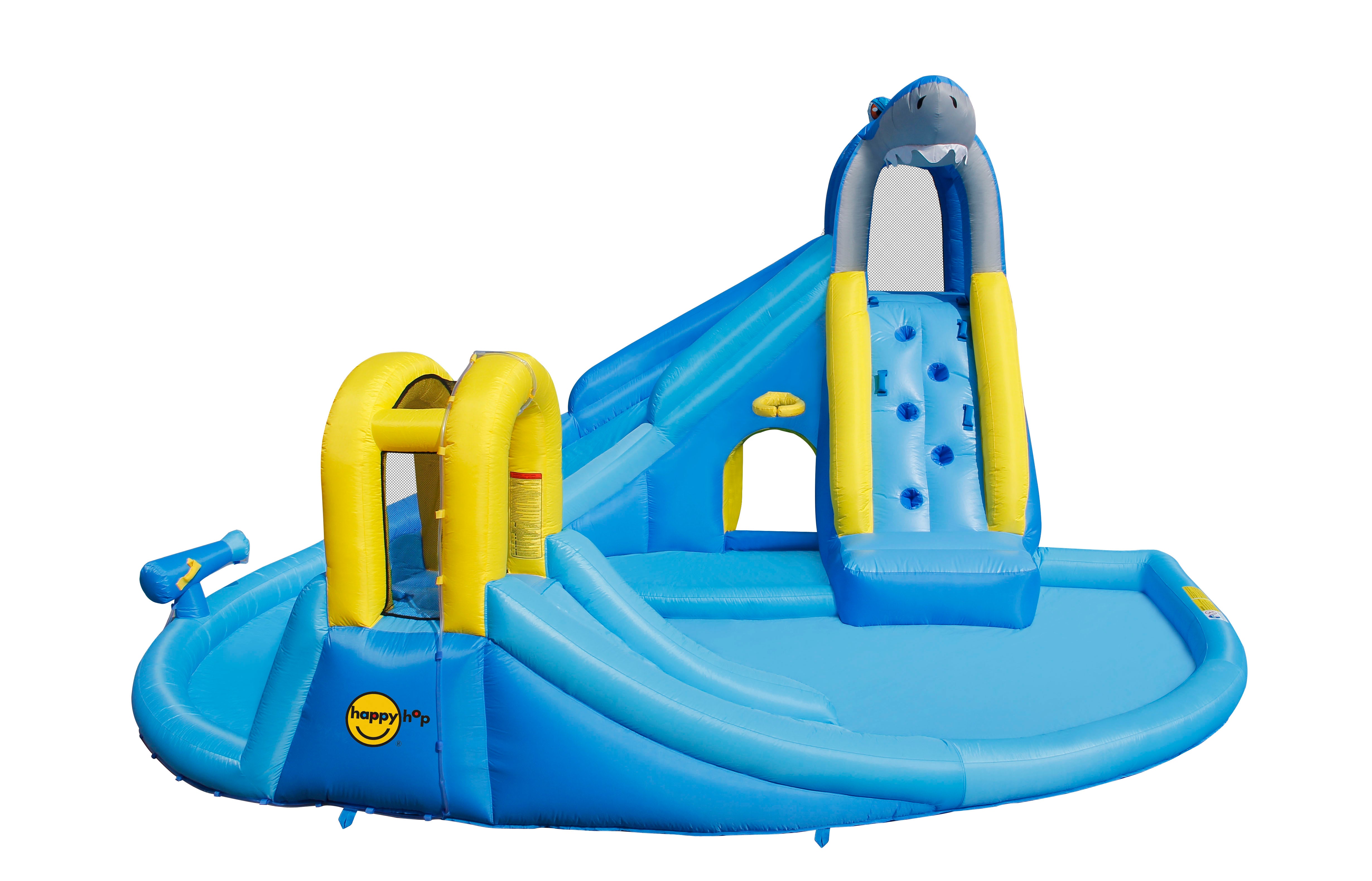 Shark Double Slide Fun Zone | Waterslide| Little Kids Jumping Castles