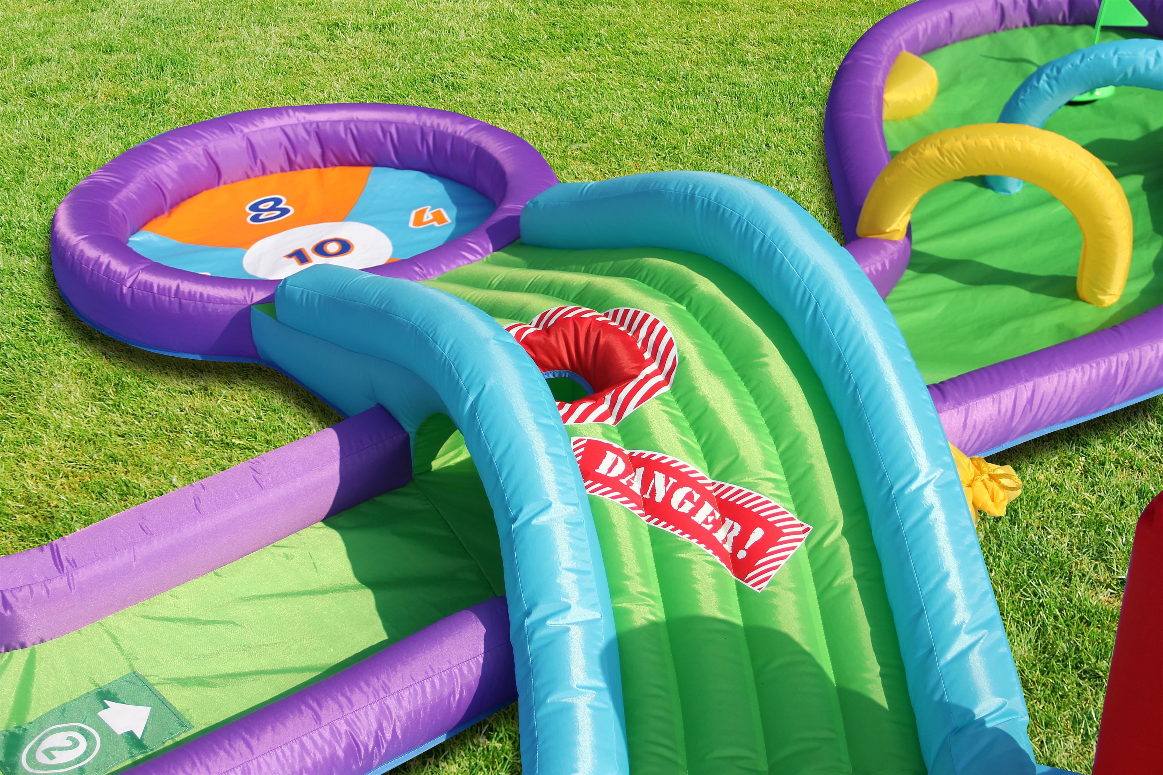 Adventure Golf Inflatable | Little Kids Jumping Castle | Happy Hop ...